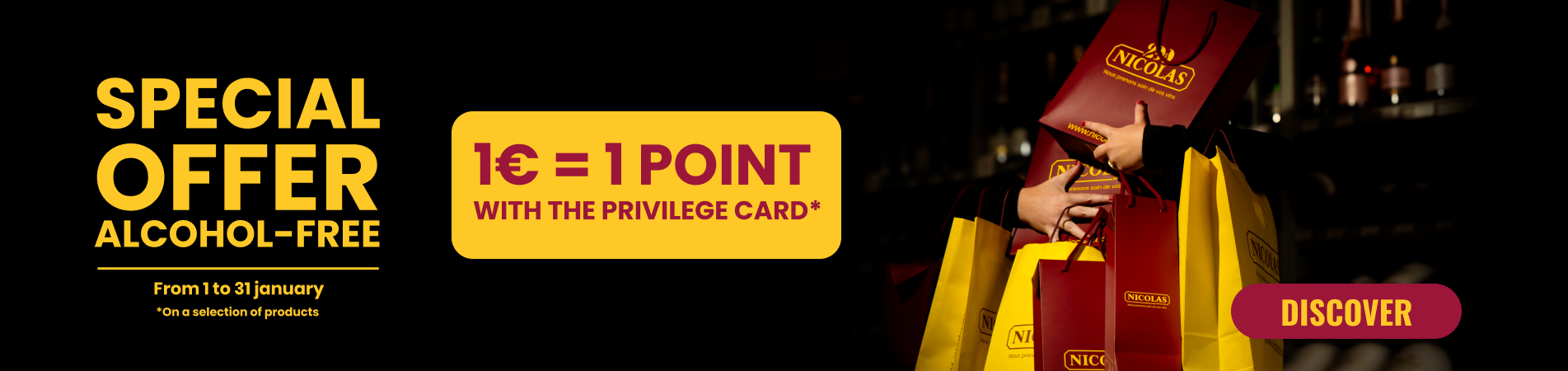 Nicolas : Wine, Champagne. 500 stores in the world