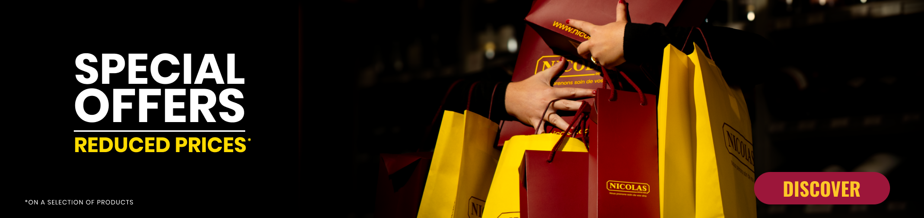 Nicolas : Wine, Champagne. 500 stores in the world