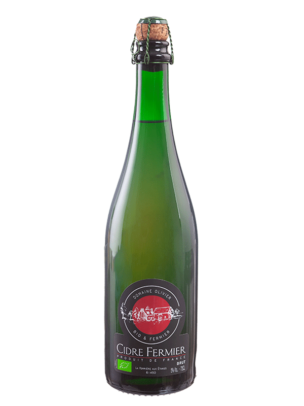 Cidre bio fermier brut de Normandie Domaine Olivier - Nicolas